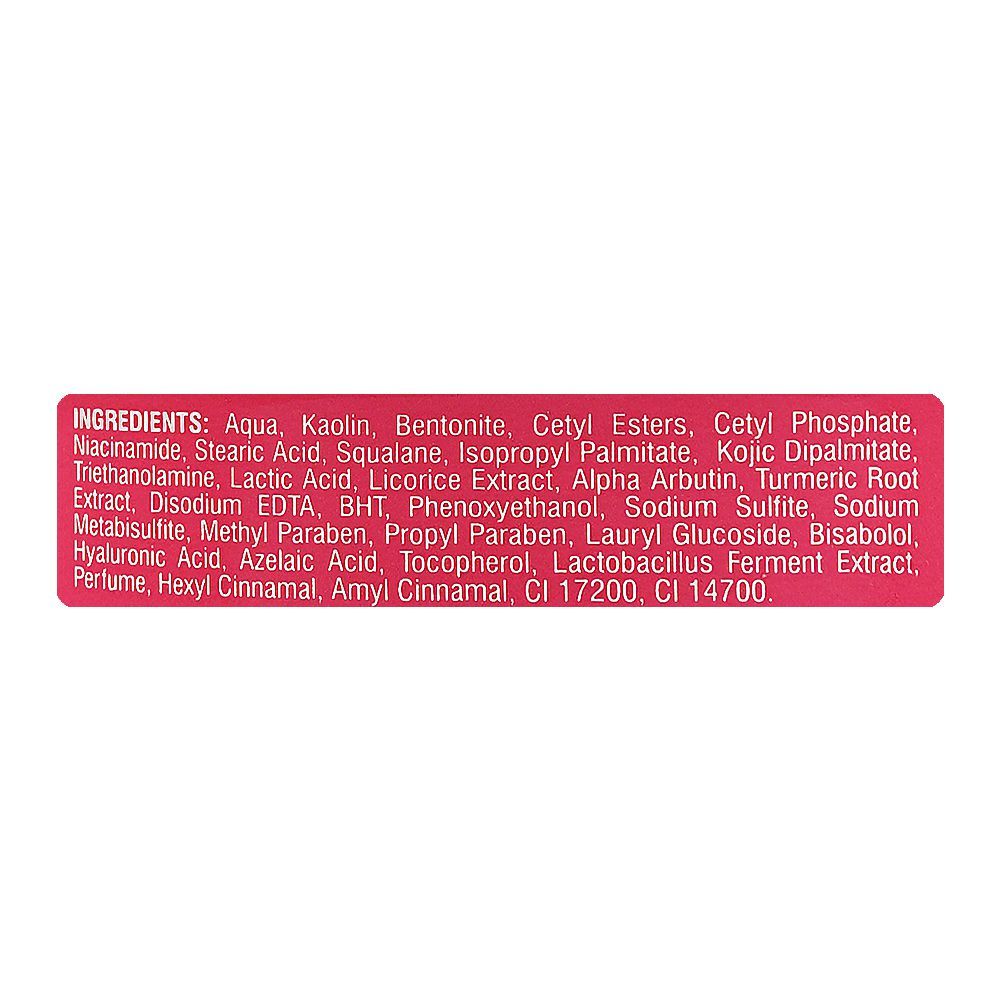 Cosmo Glow White Skin Perfector Whitening Face Mask with Niacinamide ...