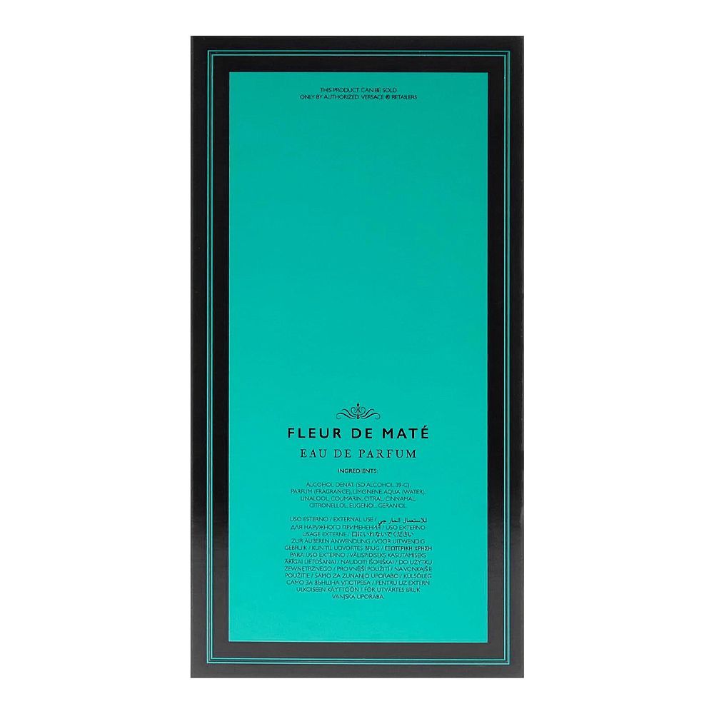 Versace Atelier Fleur De Mate, Eau de Parfum, For Men, 100ml