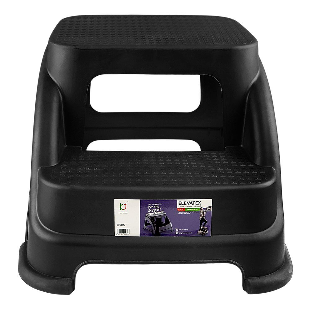 Two Step Stool, KJ-26 Black