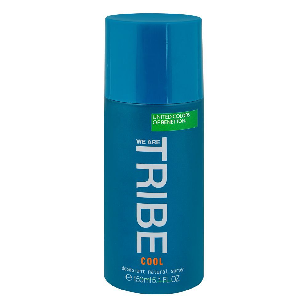 United Colors Of Benetton We Are Tribe Cool Deodorant Body Spray, 150ml