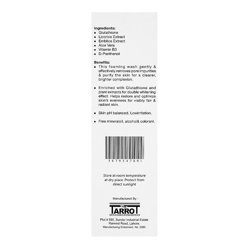 Clearnex Whitening Face Wash, For All Skin Types, 100ml