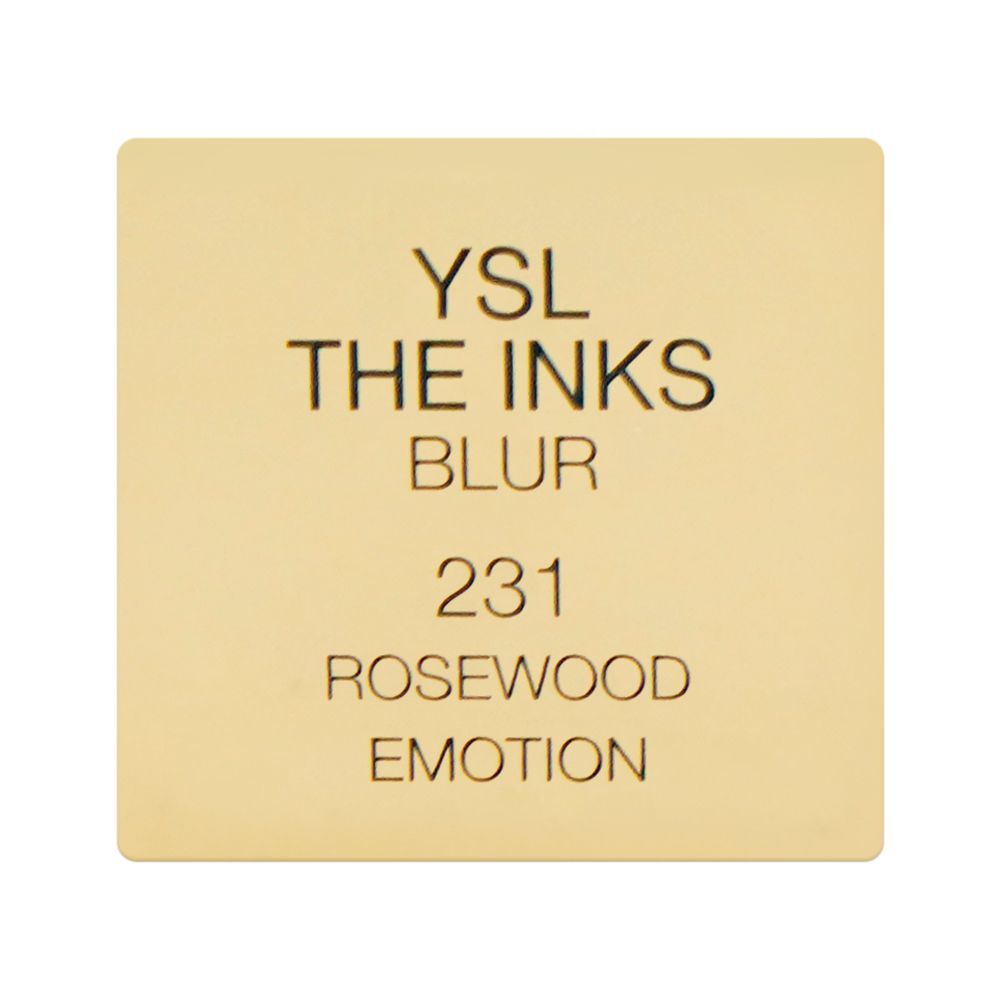 Yves Saint Laurent The Inks Blur Matte Lip Stain, 5.5ml, 231 Rosewood ...