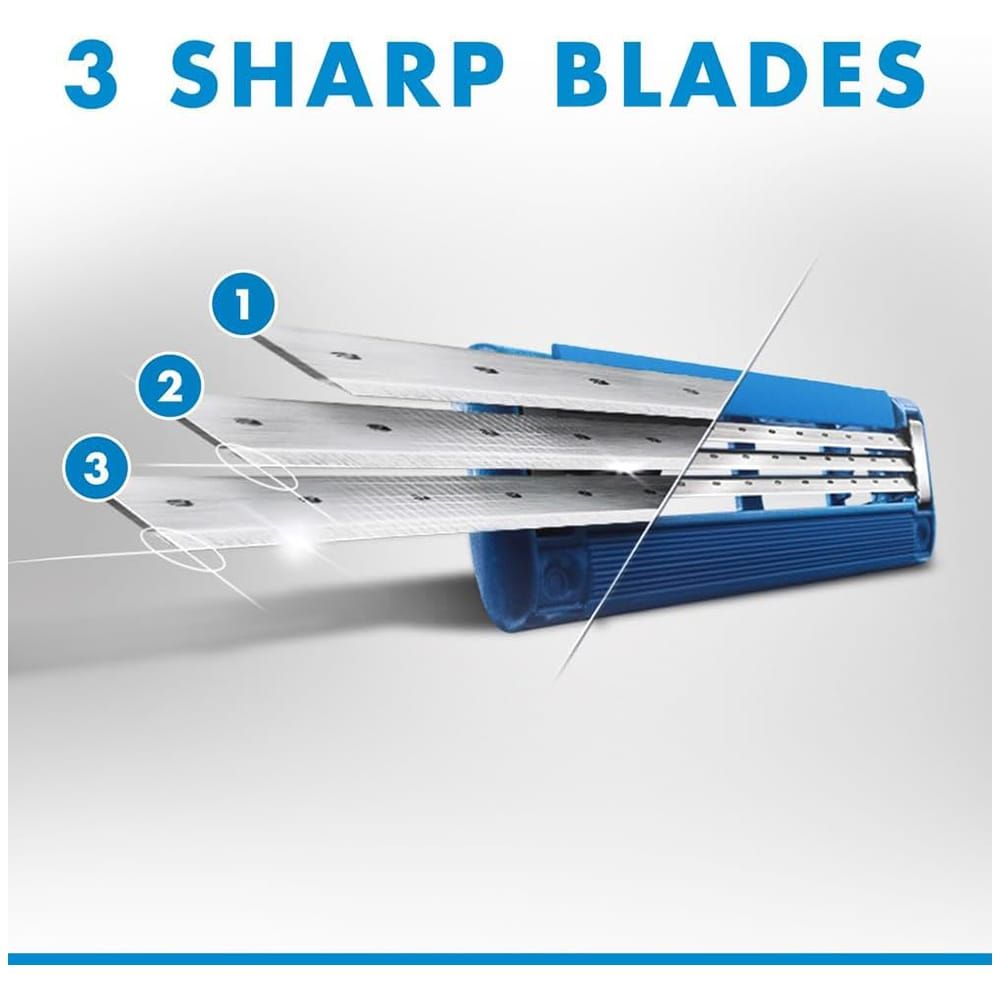 Gillette Mach3 Turbo 3D Ball Razor Handle With 6 Blades, Special Pack