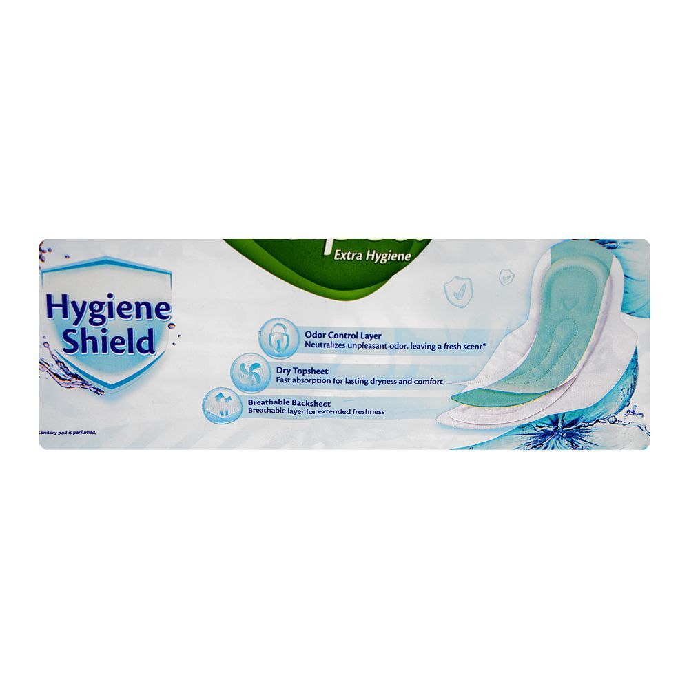 Molped Extra Hygiene Shield Maxi Thick Sanitary Pads, Long, 18 Pads ...