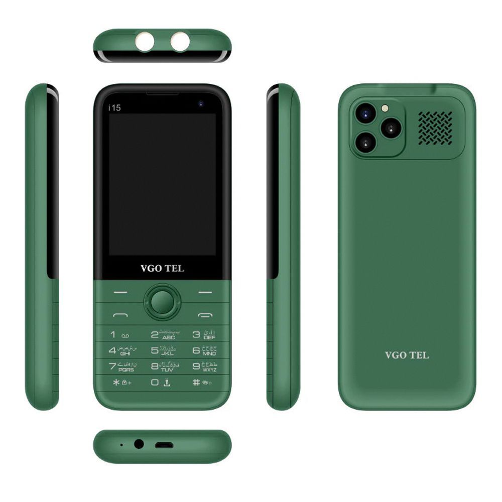 VGO Tel i15 Feature Mobile Phone, Dual SIM, 3000mAh Battery, 2.8 ...