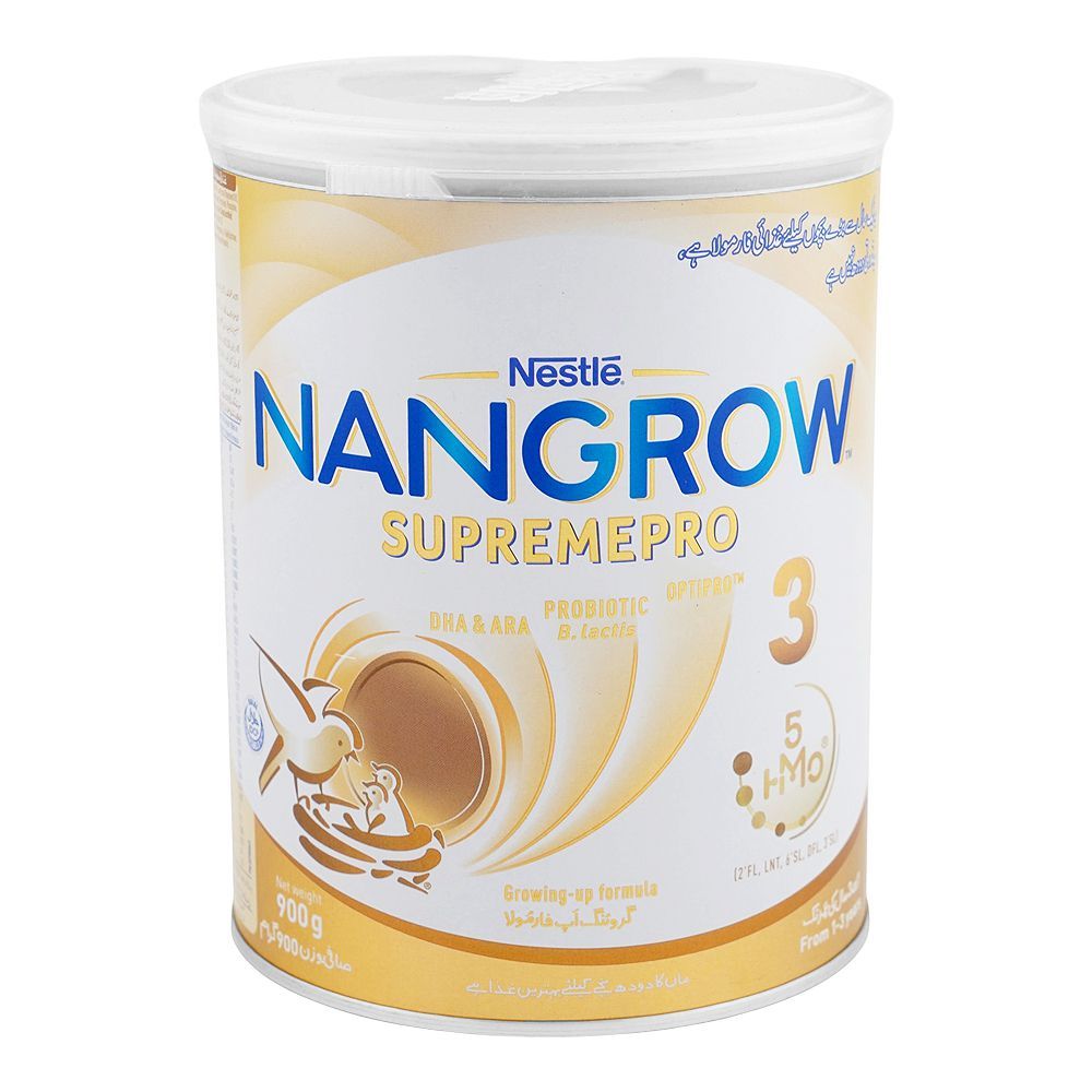 Nestle Nan Grow-3 Supremepro Optipro Milk Powder, 900g Tin