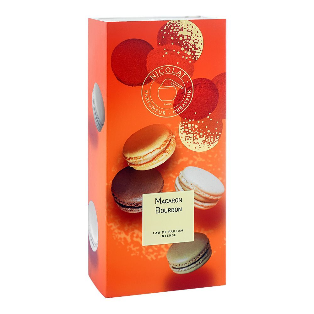 Nicolai Macaron Bourbon Intense Eau De Parfum, For Men & Women, 100ml