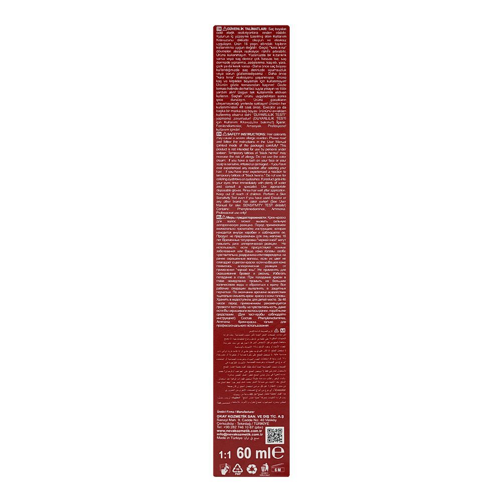 Neva Okay Professionel Exicolor Permanent Hair Colour, 60ml, No. 7.77 ...