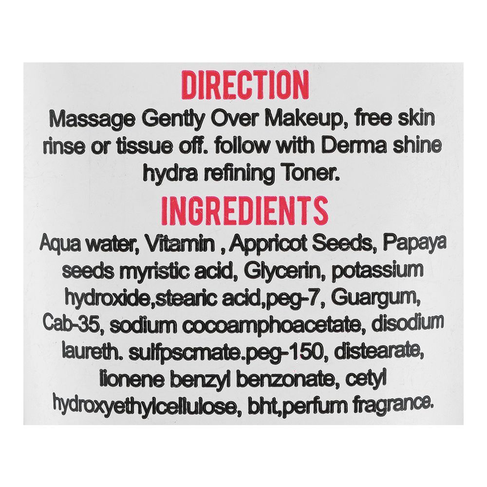 Lipcara Derma Shine Herbal Brightening Formula Lightening Face Scrub ...