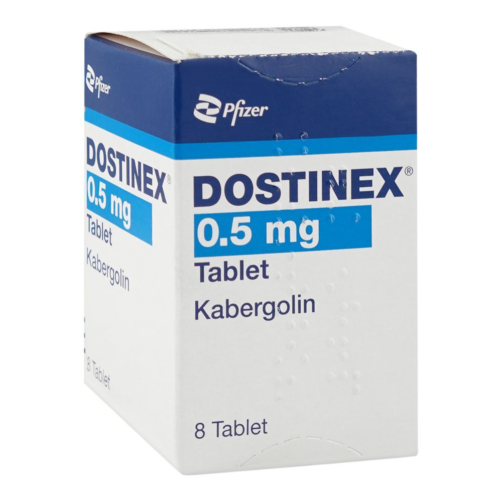 Pfizer Dostinex Tablet, 0.5mg, 8-Pack