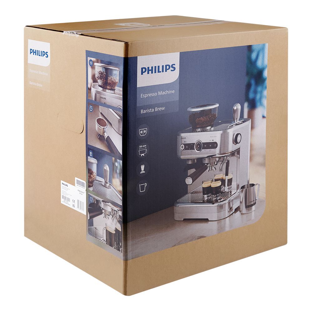 Philips Barista Brew Semi-Automatic Espresso Machine, 1350W, 2.3 Liter ...