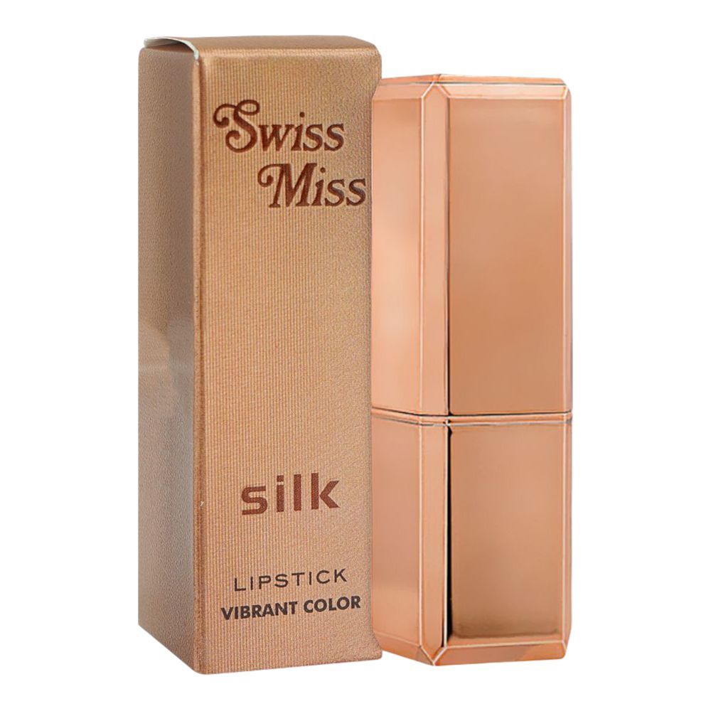 Swiss Miss Silk Vibrant Color Lipstick, 706 Rose Taupe, 5.1g