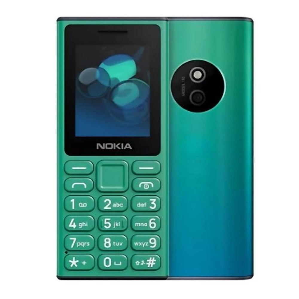 Nokia 125 TA-1655 DS, Dual SIM, Green, 2" Screen, 1000mAh Battery ...