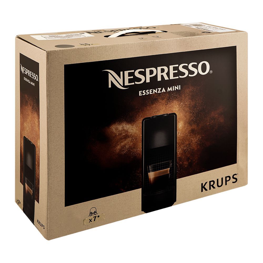 Nespresso Essenza Mini Coffee Machine X7, 0.6 Liters, White, C30