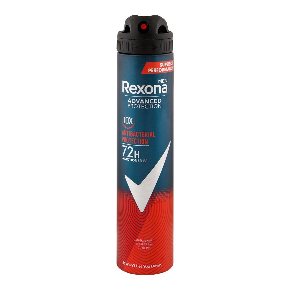 Rexona Men Advanced Protection 72H + Motion Sense Antibacterial ...