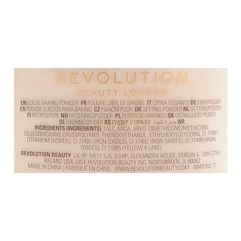 Makeup Revolution Peach Baking Powder, 32g