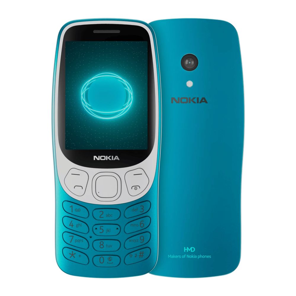 Nokia 3210 TA-1618 DS, Dual SIM, Blue, 2.4" Screen, 1450mAh Battery ...