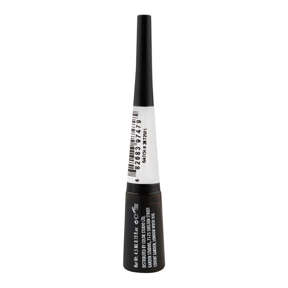 Color Studio Wow Liquid Eyeliner Felt Tip, Waterproof, Brown, 4.5ml
