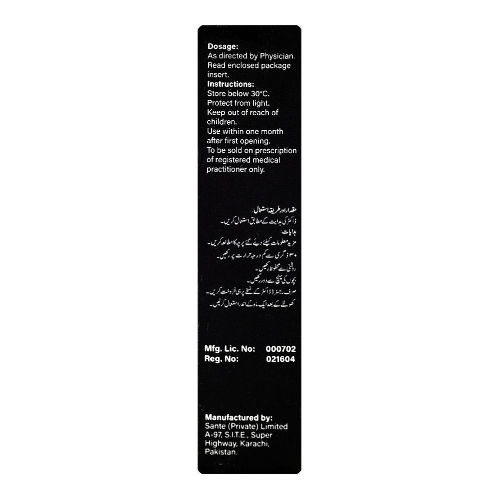 Sante Pharma Optolube Ophthalmic Ointment Sterile 3.5gm