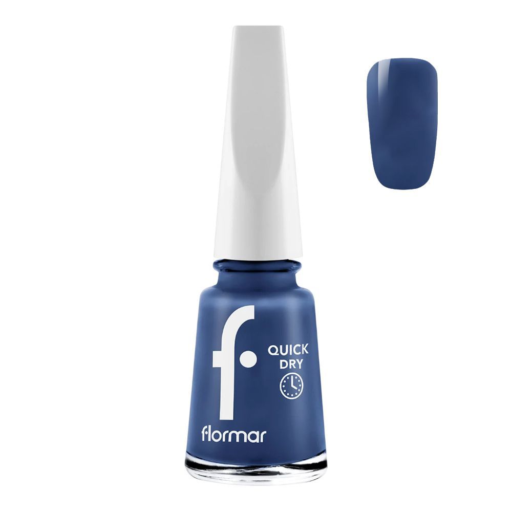 Flormar Quick Dry 60 Nail Enamel, QD48 Salt Water Love, 11ml