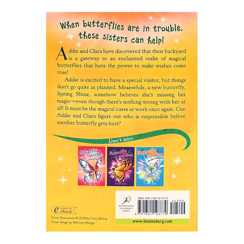 Bloomsbury Butterfly Wishes Spring Shine Sparkle Book