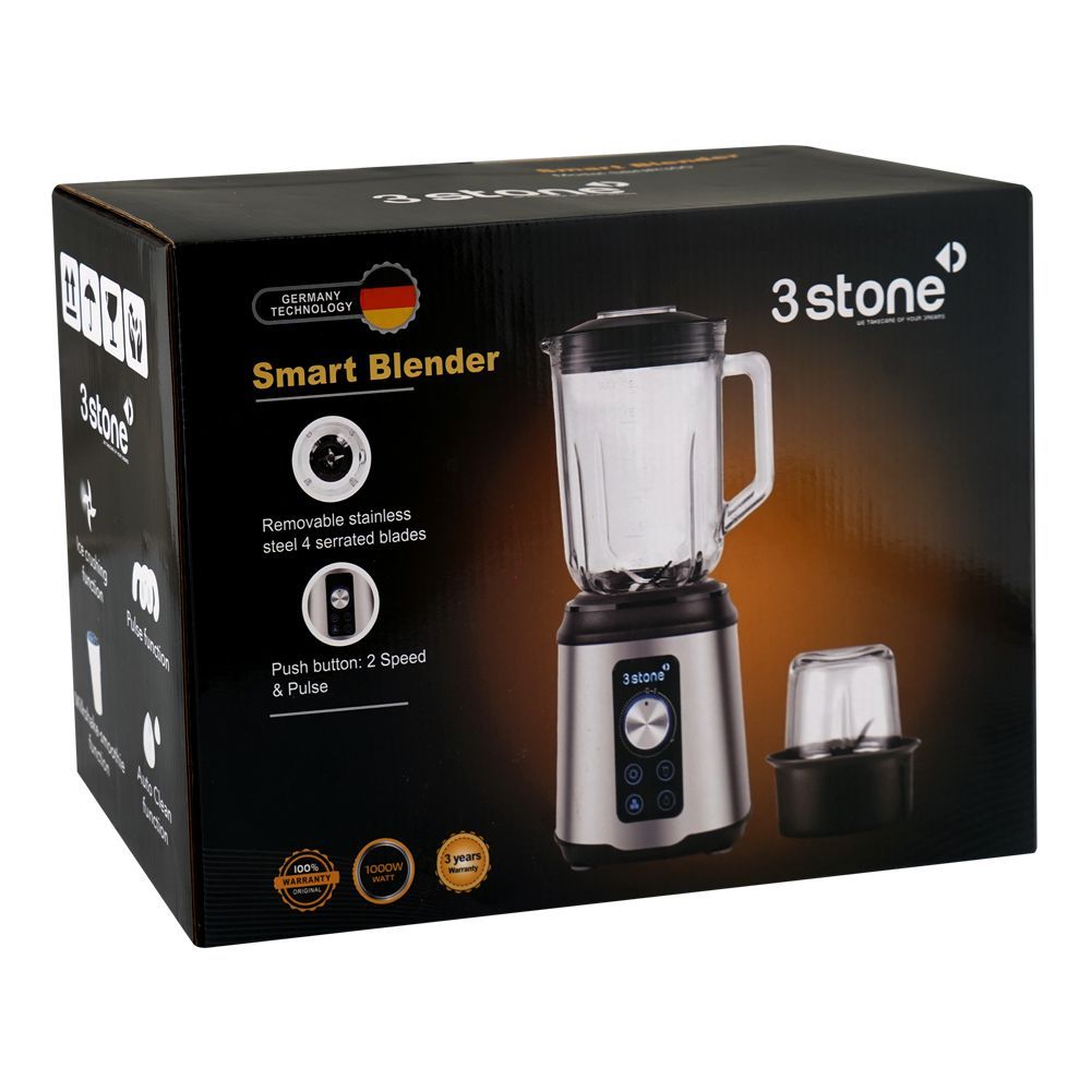 3stone 2-In-1 Smart Blender, 1000W, SBNR300