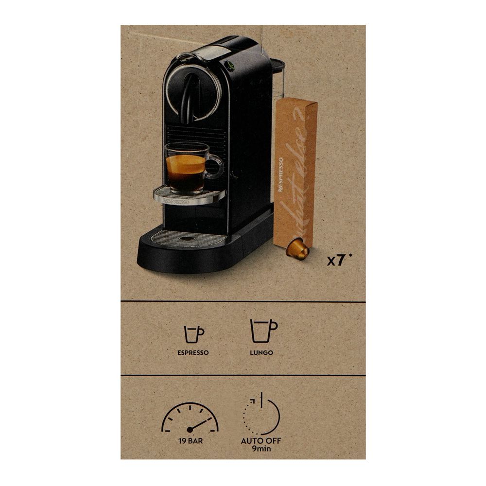 Nespresso Citiz Capsule Coffee Mechine, 1260W, 220-240V, White, D113-EU ...