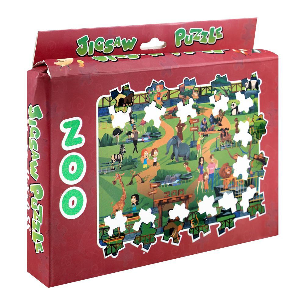 Paramount Books Jigsaw Puzzle Zoo Book