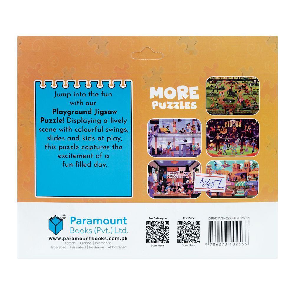 Paramount Books Jigsaw Puzzle Playground Book