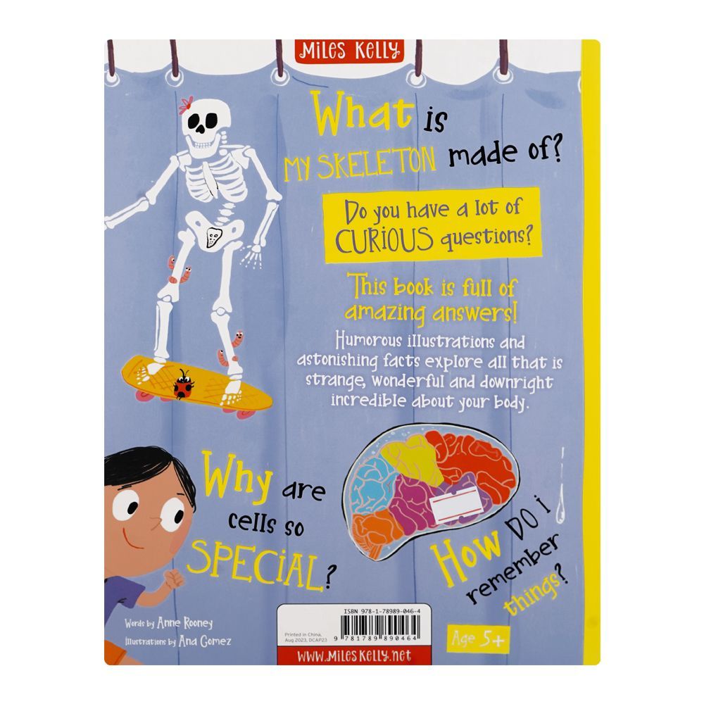 Miles Kelly Curious Questions & Answers About My Body Book