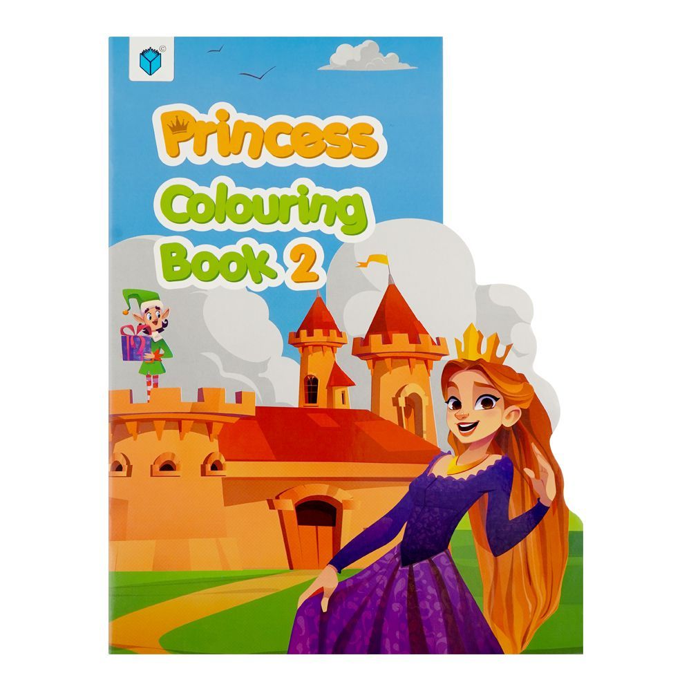 Paramount Books Princess Colouring Book 2, Diy-Cut Book