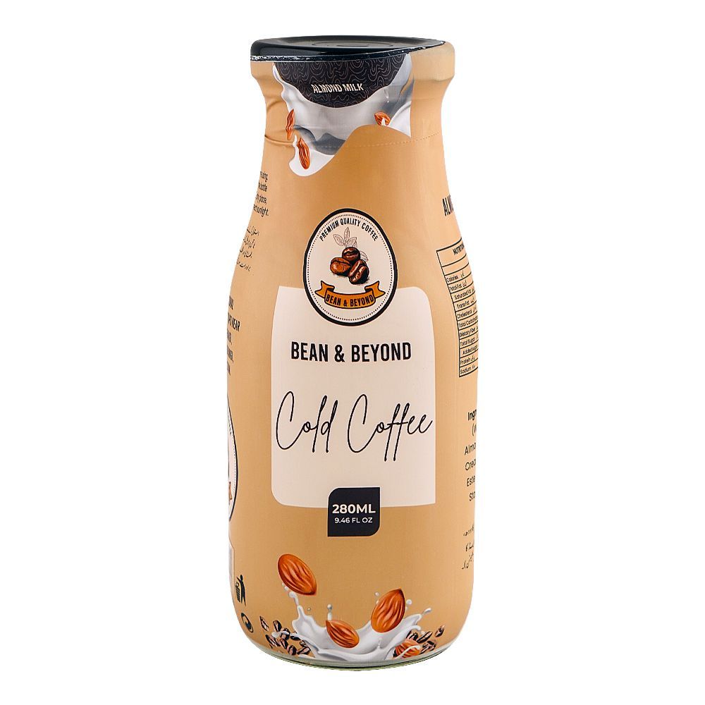 Bean & Beyond Almond Milk Cold Coffee, 280ml