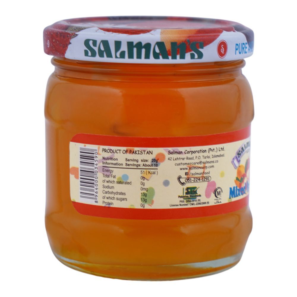 Salmans Mixed Fruit Jam, 200g