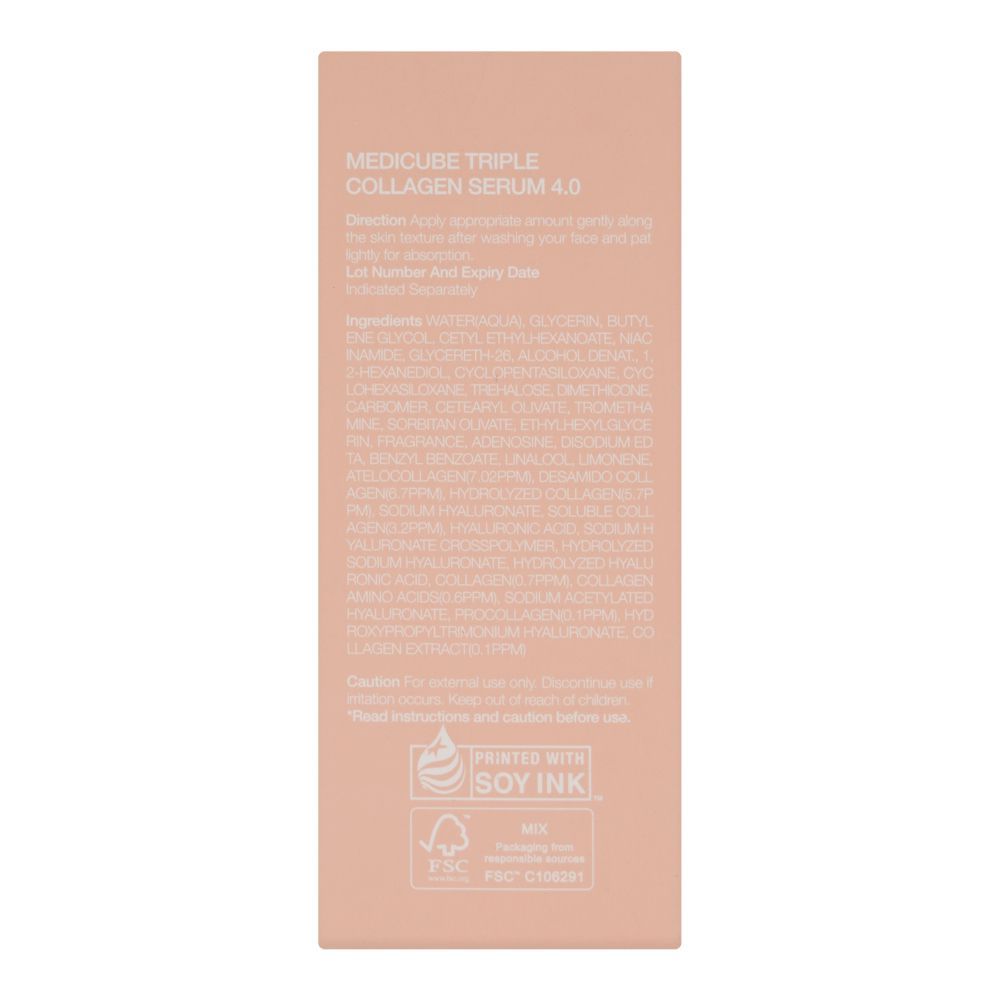 Medicube Triple Collagen Serum, Hydrolyzed Collagen + Atelocollagen ...