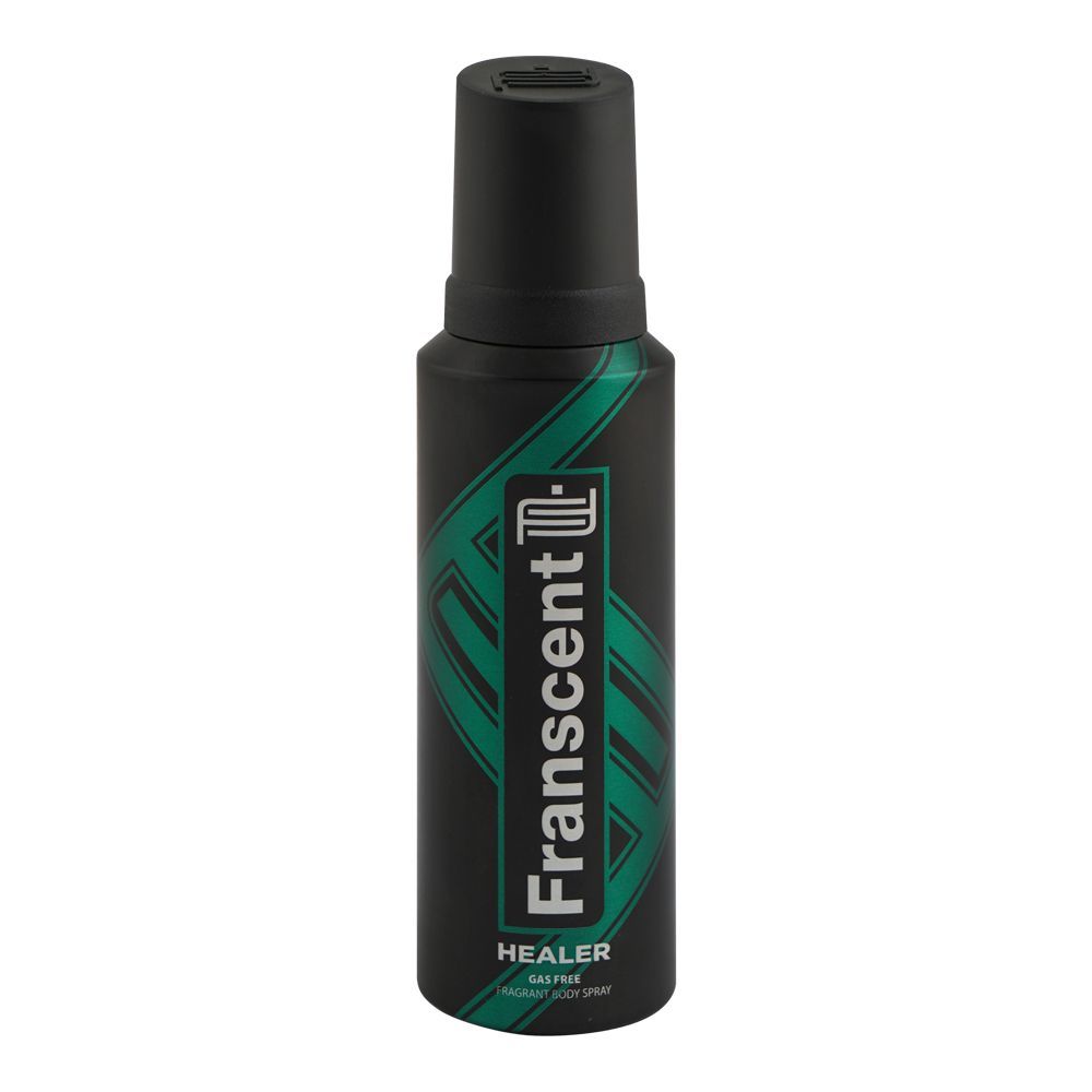 Franscent Healer Gas Free Body Spray, For Men, 120ml