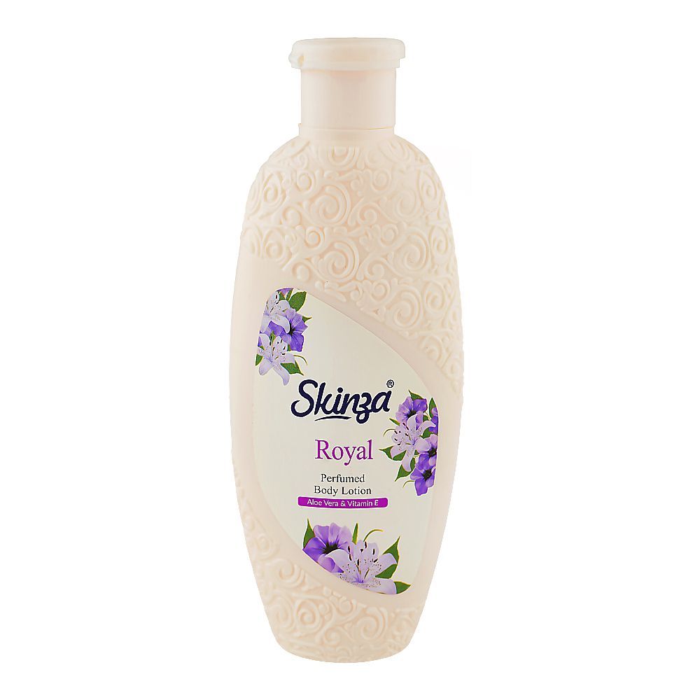 Skinza Royal Perfumed Body Lotion, Aloe Vera & Vitamin E, 220ml