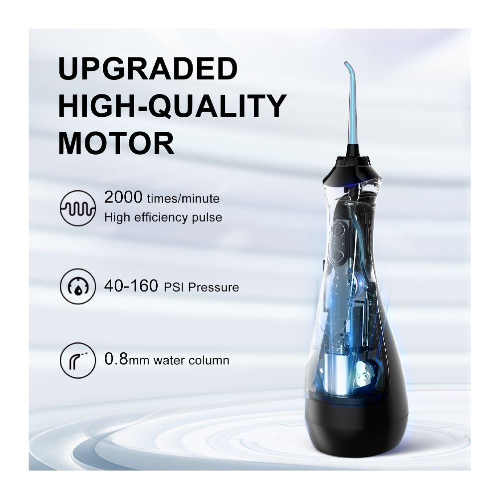 Seago DIY Mode Portable Water Flosser, 4 Nozzles, 3 Cleaning Modes ...