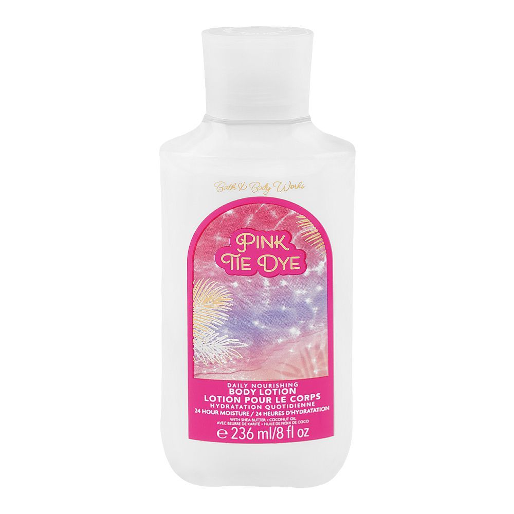 Bath & Body Works Pink The Dye 24 Hour Moisture Daily Nourishing Body ...