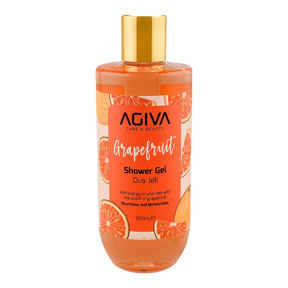 Agiva Care & Beauty Grapefruit Shower Gel, 500ml