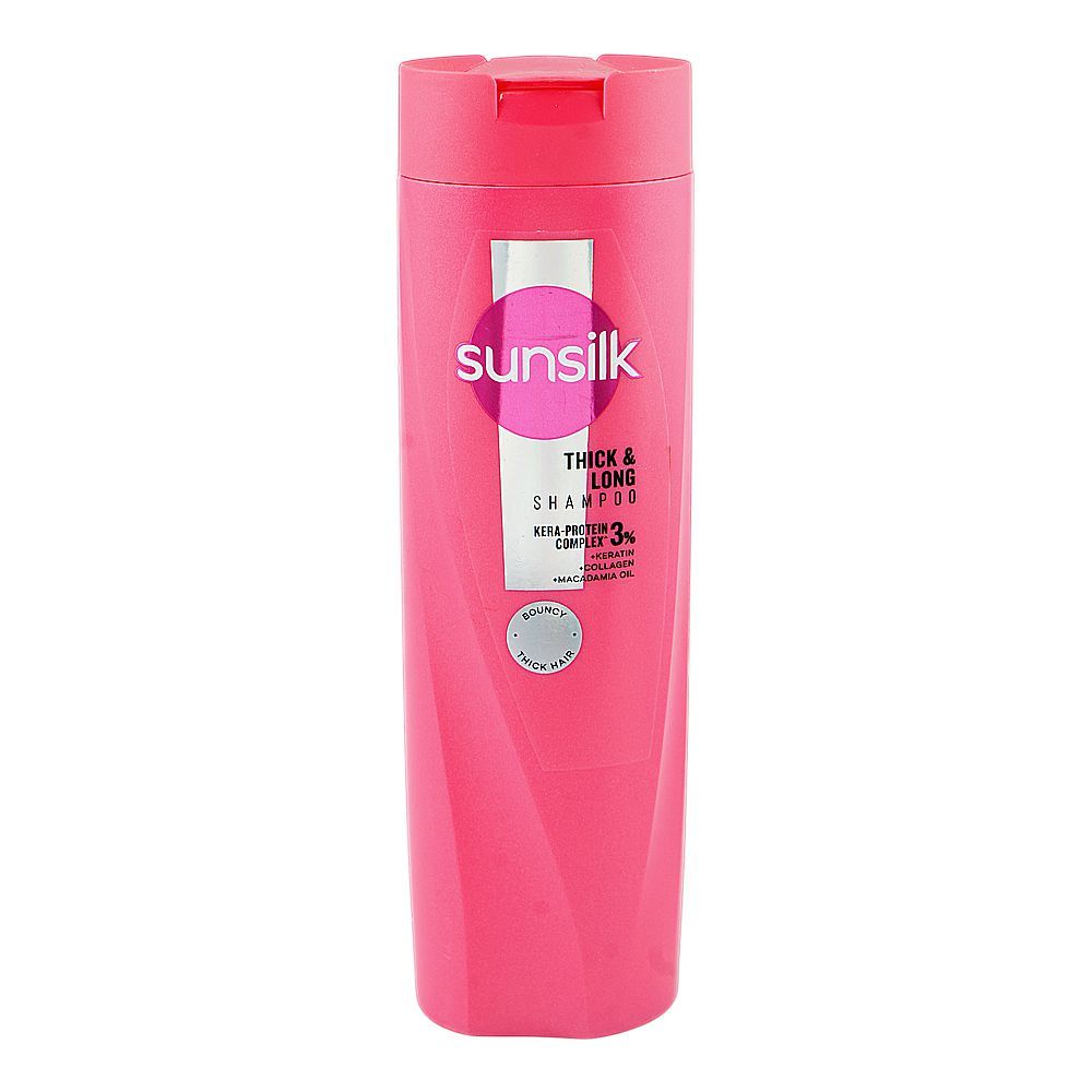 Sunsilk Thick & Long Kera-Protein Complex 3% Shampoo, Keratin, Collagen ...
