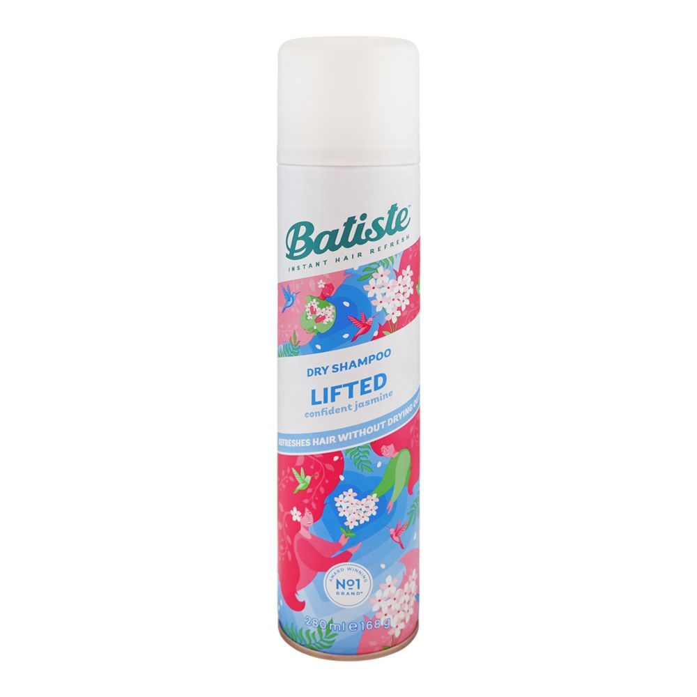 Batiste Lifted Confident Jasmine Dry Shampoo, 280ml
