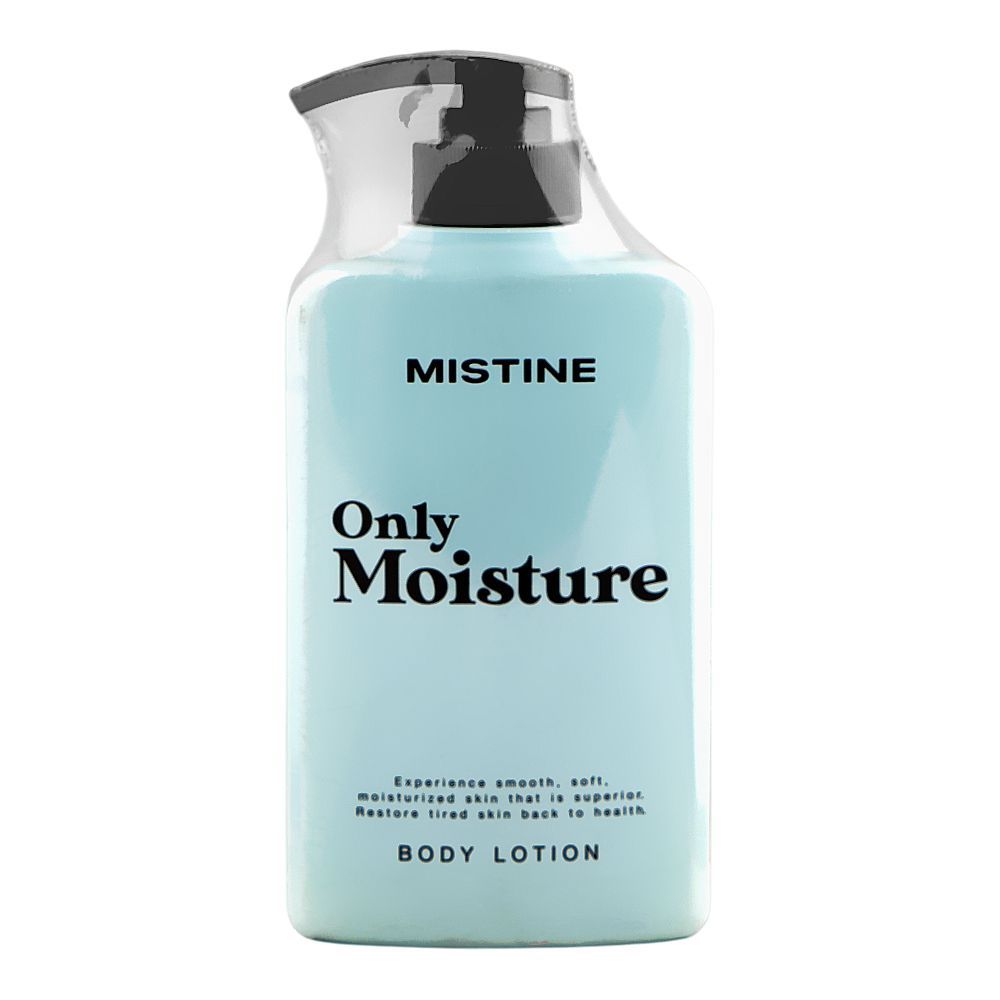 Mistine Only Moisture Body Lotion, Alcohol & Paraben Free, 400ml