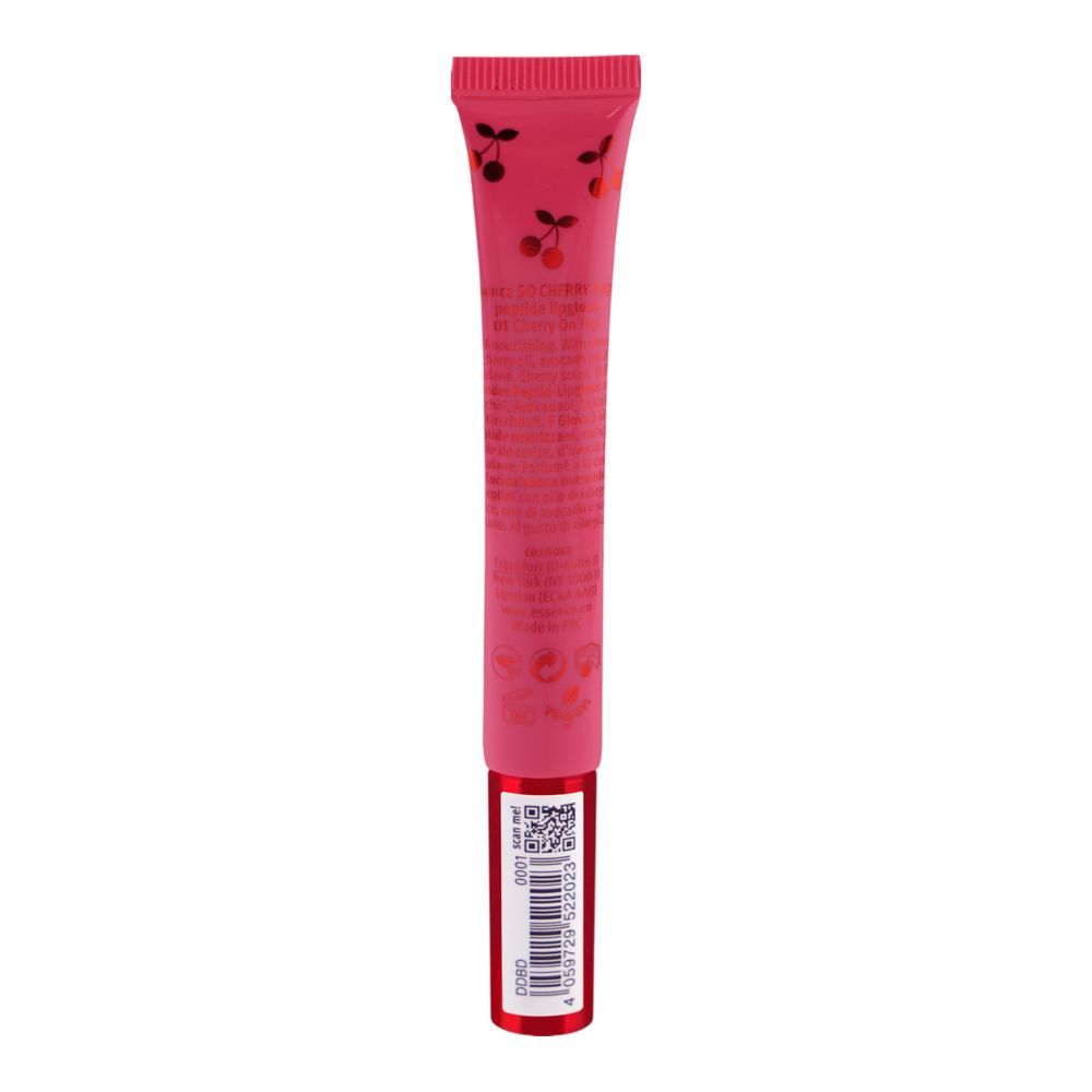 Essence So Cherry Happy Peptide Lip Gloss, Paraben & Gluten Free, 01 ...