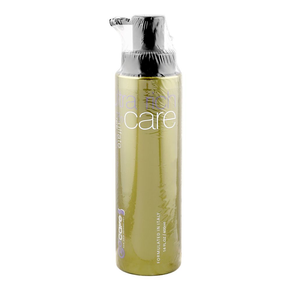 Go Care Ultra Rich Care Sulfate Free Argan Oil Shampoo, 400ml