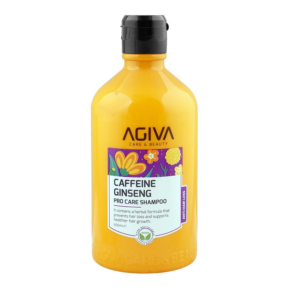 Agiva Care & Beauty Caffeine Ginseng Anti-Hair Loss Shampoo ...