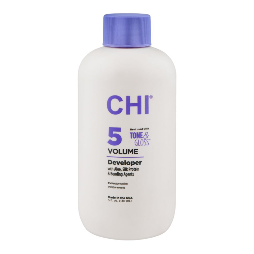 CHI 5 Volume Developer, Aloe Vera, Silk Protein, For Dry & Sensitive ...