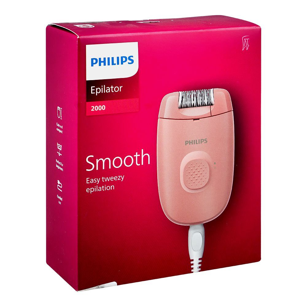 Philips 2000 Epilator, Pink, BRE229/00