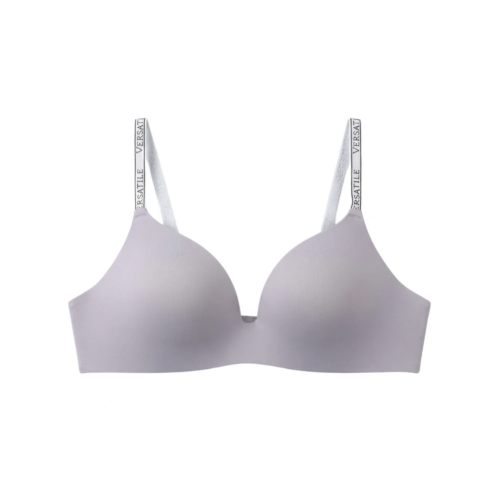 Sajiero Seamless Padded Bra, Veluna, Grey