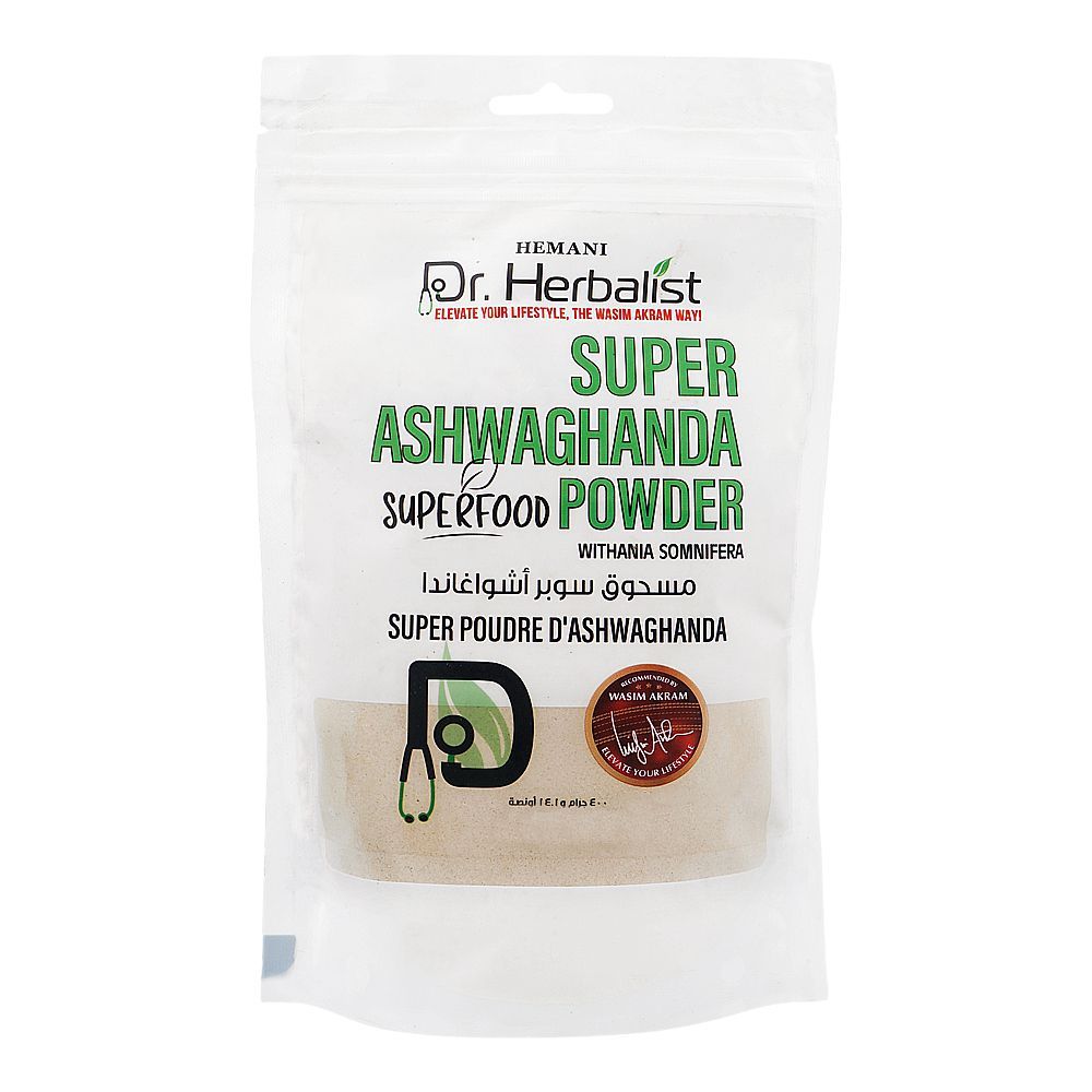 Hemani Dr.Herbalist Super Ashwagandha Super Food Powder, 200g