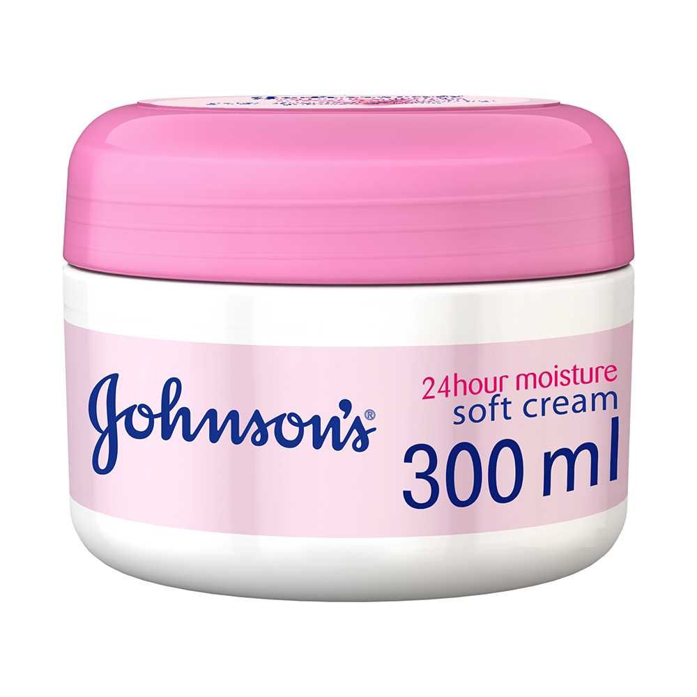 Order Johnson's 24 Hour Moisture Soft Cream, 300ml Online at Best Price ...